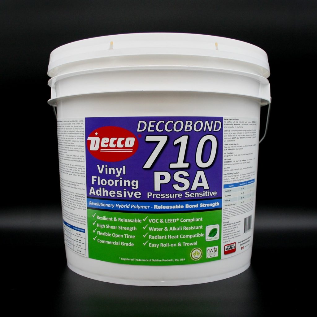 Deccobond 710 Vinyl PSA Flooring Adhesive - Tenco Westech Polymers Inc.